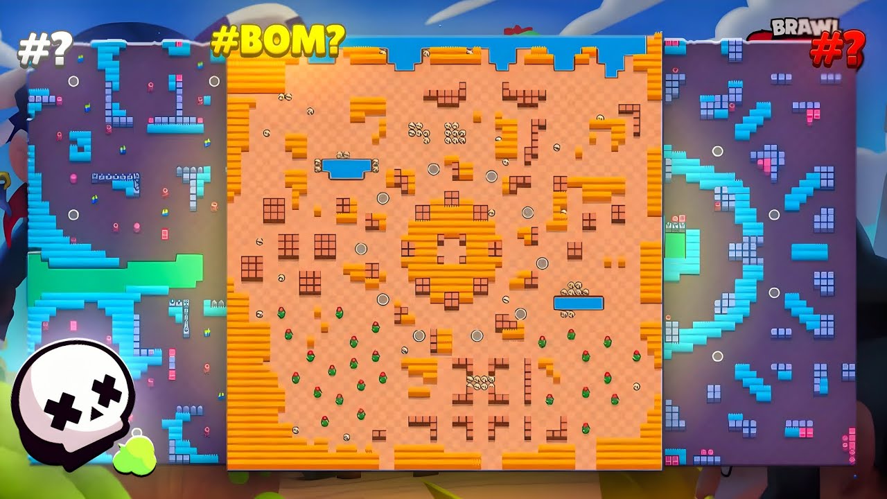 TIER LIST! MAPAS DO COMBATE DO BRAWL STARS - YouTube