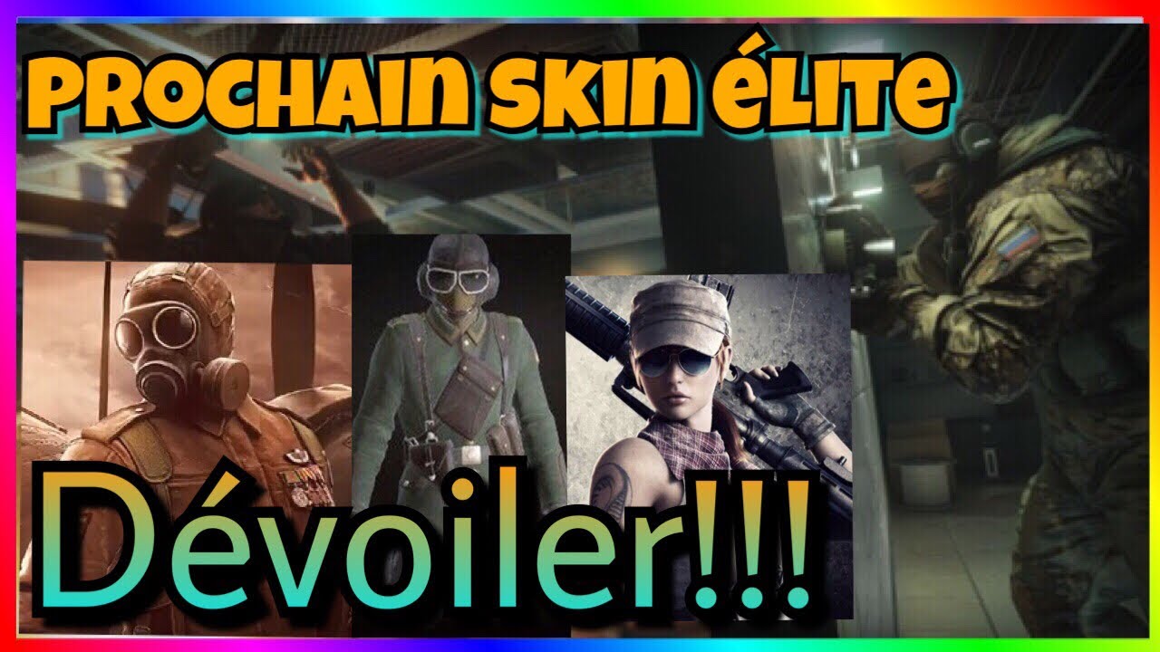 PROCHAINS SKIN ÉLITE DE R6S DÉVOILÉ-ASH,TATCHER,JÄGER LES PROCHAINS ...