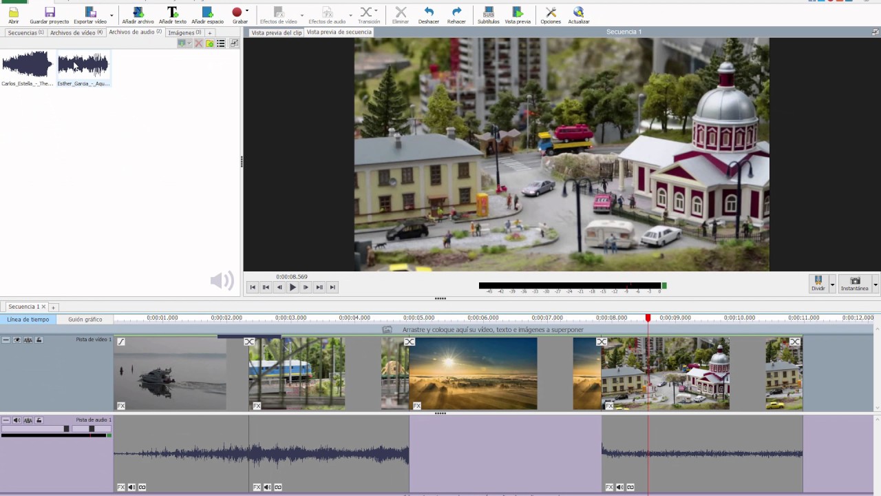 Uso básico de Videopad - YouTube