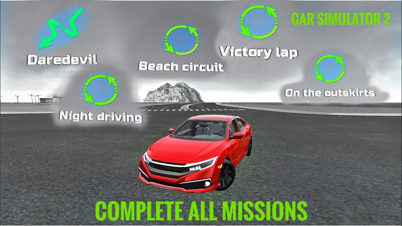 Complete All Missions In Car Simulator 2 | Car Simulator 2 New Update ...