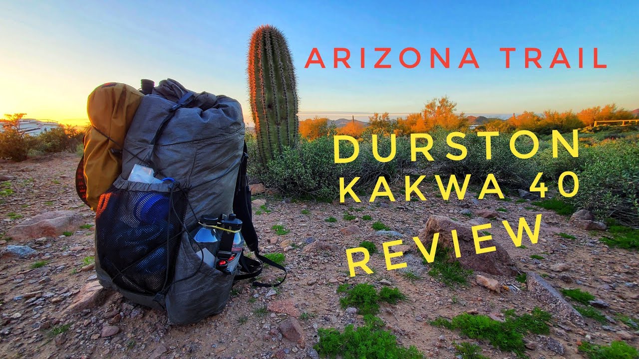 Durston Kakwa 40 Backpack Review on the Arizona Trail Zero Day - YouTube