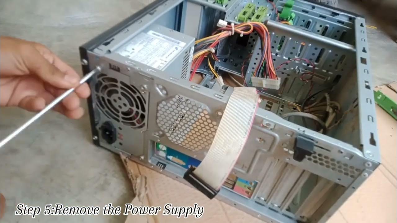Assemble & Disassemble of the System Unit - YouTube