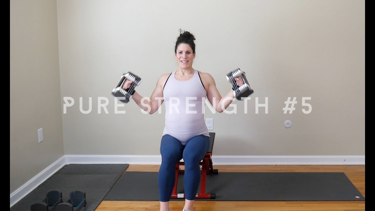 PURE Strength Workout #5: Complete Upper Body by Jamie B - YouTube