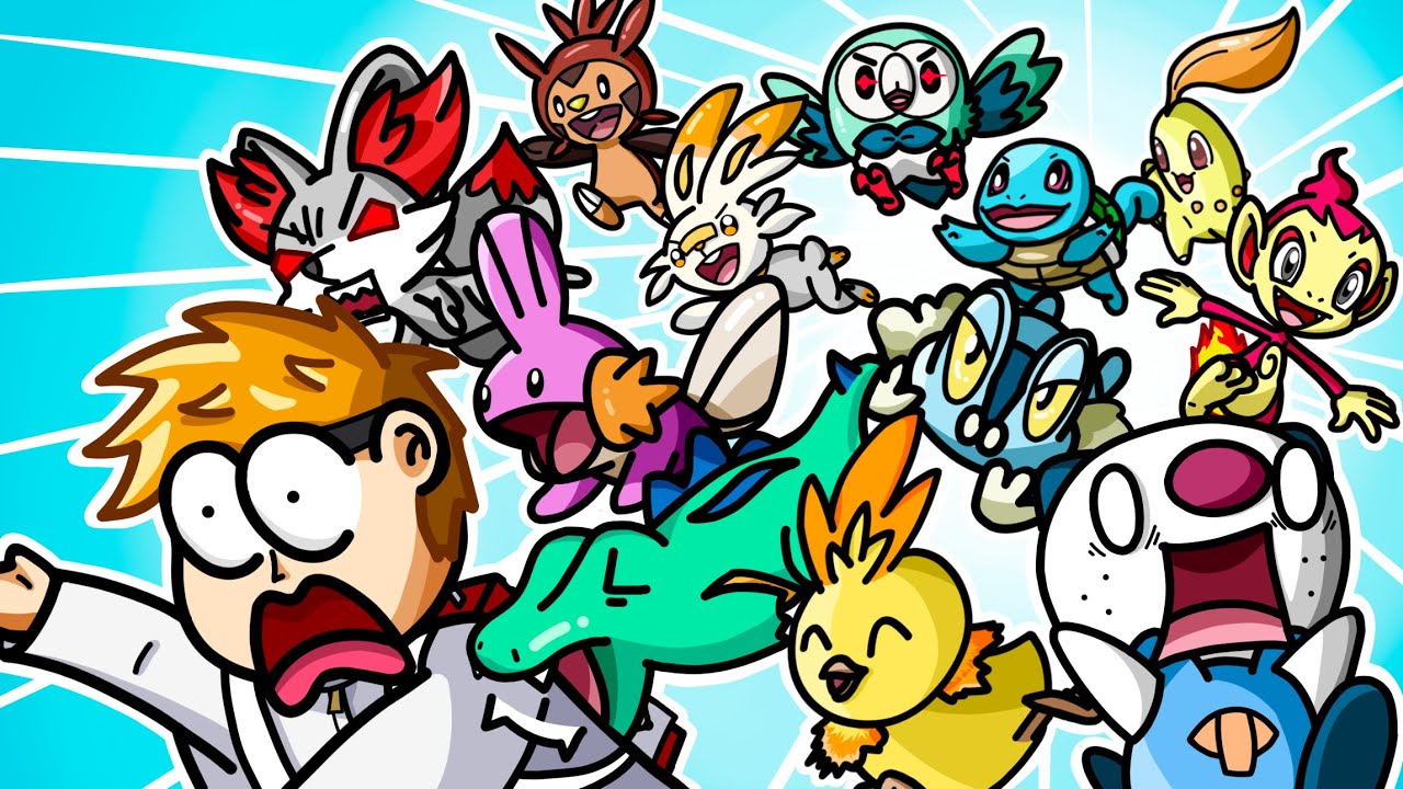 Can you catch EVERY Shiny Starter Pokemon in 24 Hours? - YouTube