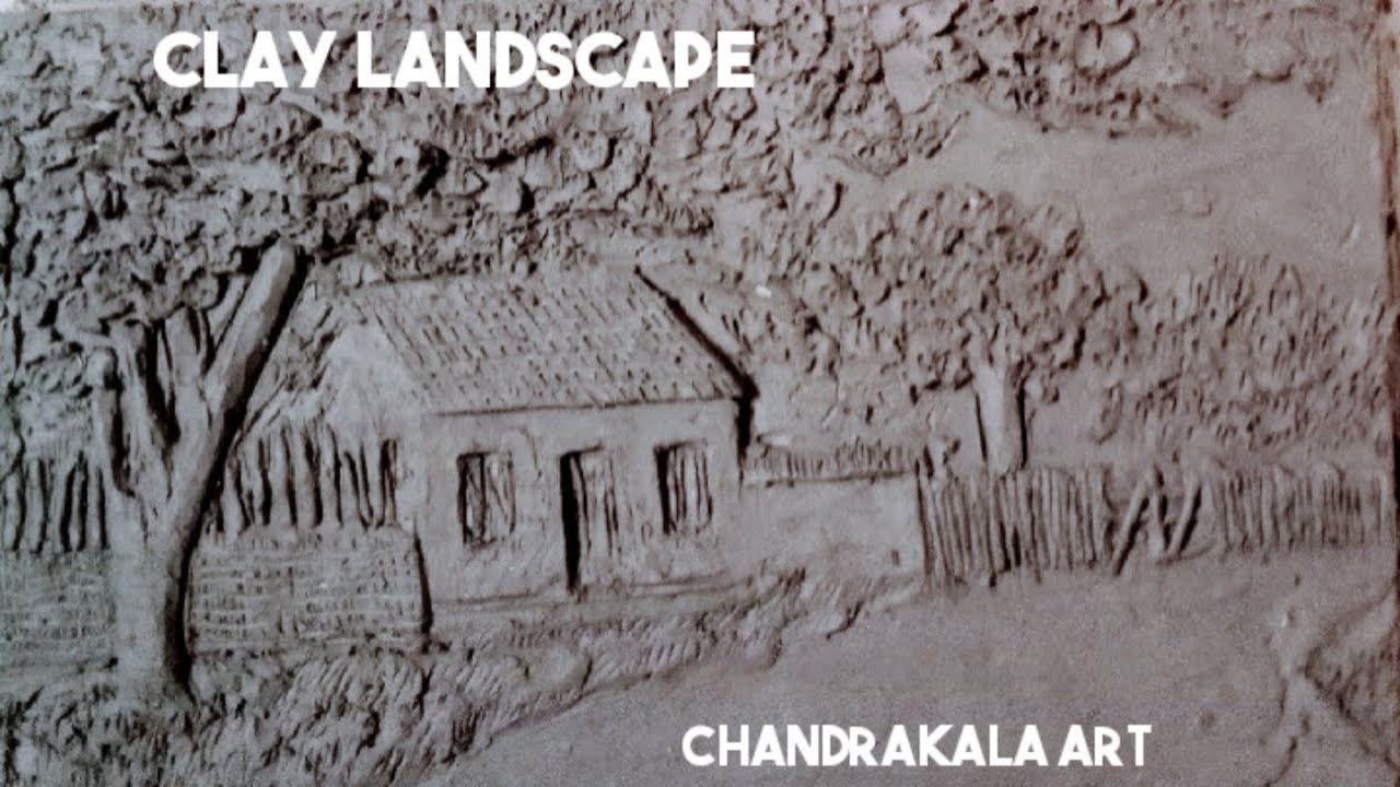 clay landscape making| mural art| clay work| clay art landscape making ...