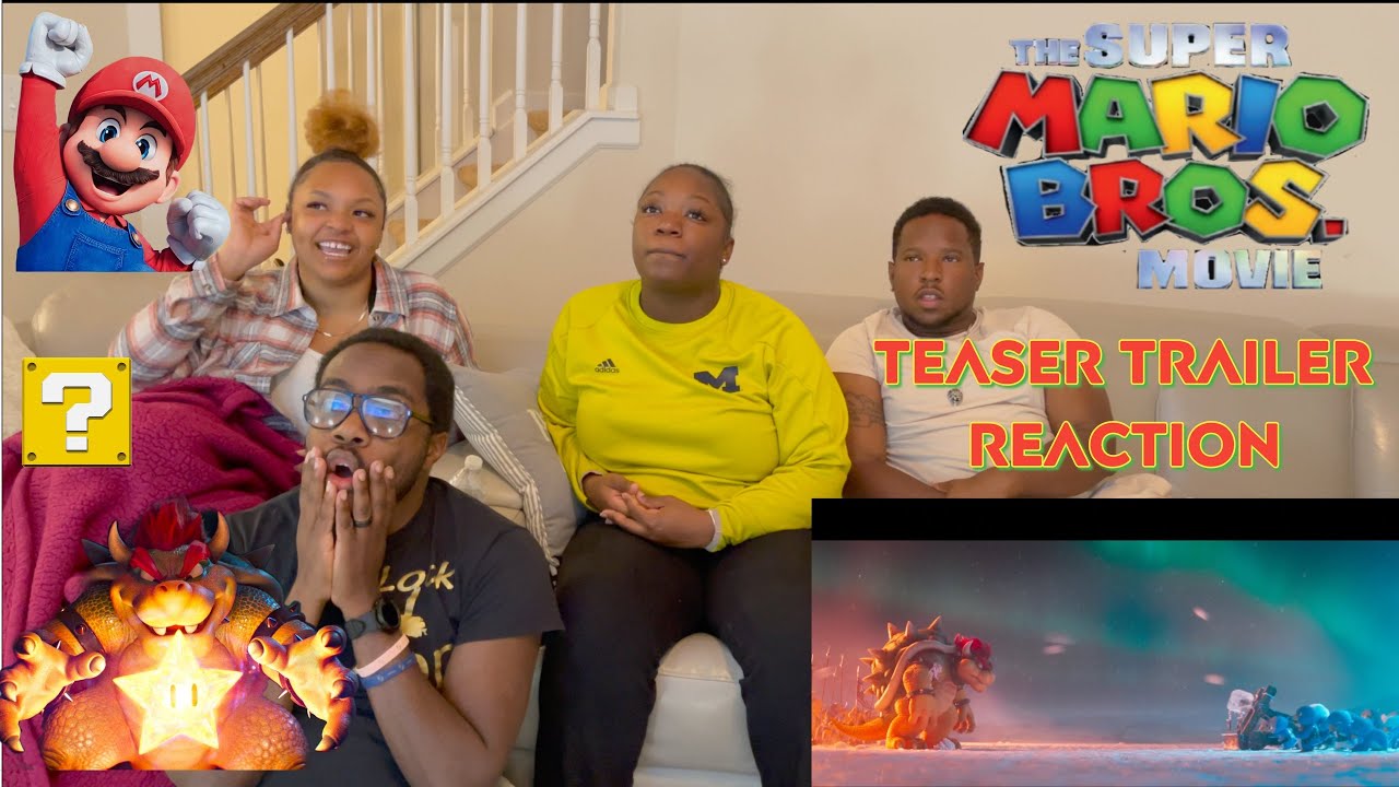 The Super Mario Bros. Movie | Official Teaser Trailer Reaction!!! - YouTube