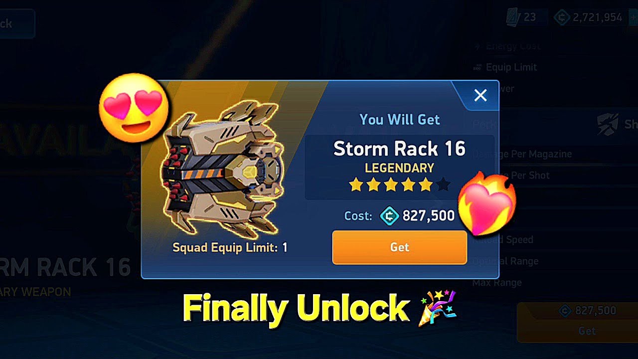 Finally Storm Rack 16 UNLOCK 🤩 || Storm on Surge || MECH ARENA - YouTube