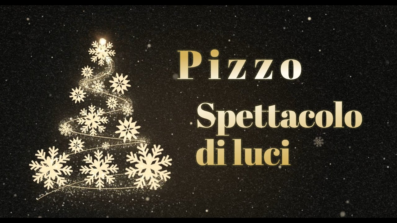 PIZZO CALABRO, NATALE 2023: SPETTACOLO DI LUCI - YouTube