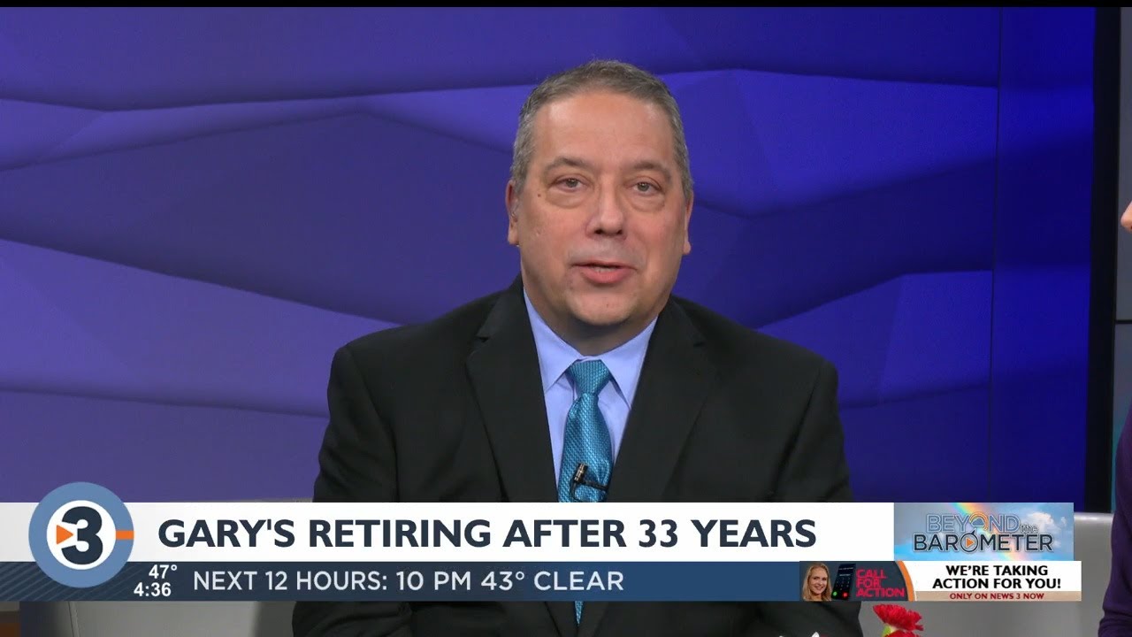 Beyond the Barometer: Gary Cannalte announces his retirement - YouTube