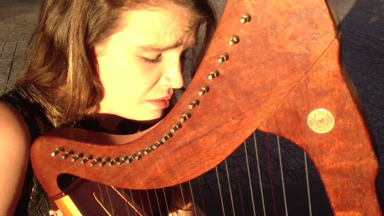 In The Light with Bridget (Harp Girl From Byron Bay) - YouTube
