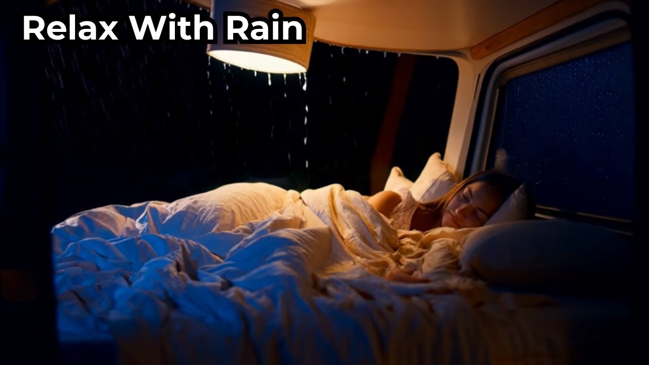 Rain Sounds Inside Car | Calm Storm Ambience for Sleep, Focus ...
