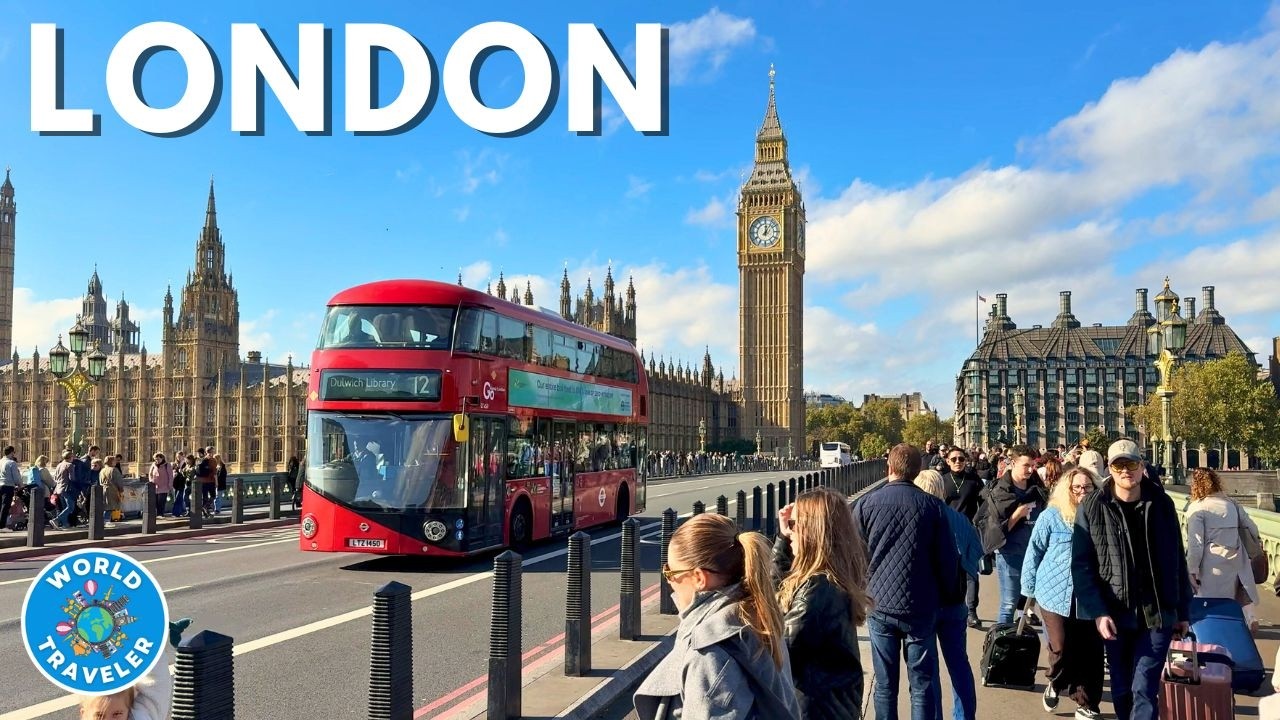London 4K Walking Tour | Exploring the Iconic Streets of London - YouTube