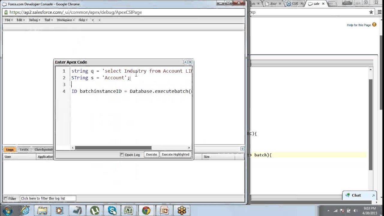 Batch Apex in Salesforce | Concepts to Example | by Jeet Singh - YouTube