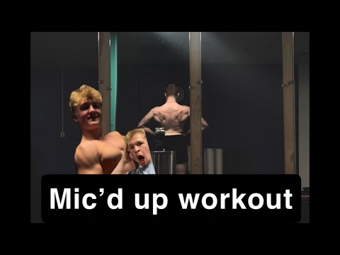 Mic’d up workout(ft.Oliver Clements) - YouTube