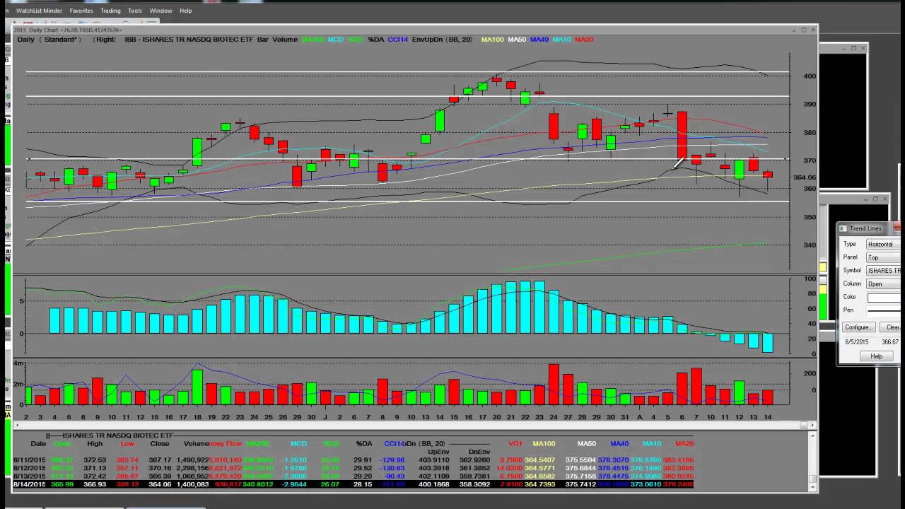 Learn how to trade NASDAQ BIOTECH Index ETF IBB - YouTube