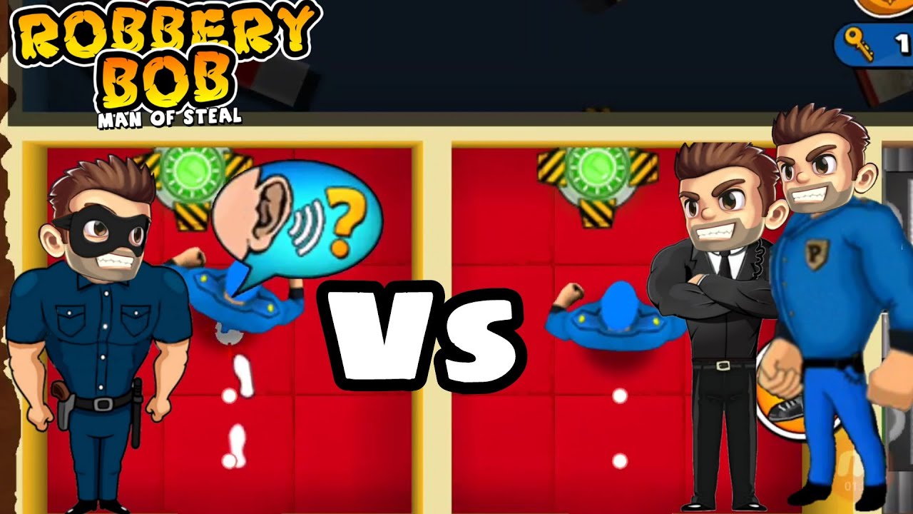 Robbery Bob Challenge: Push Of Skinny Cop - Use Skinny Cop Costume ...