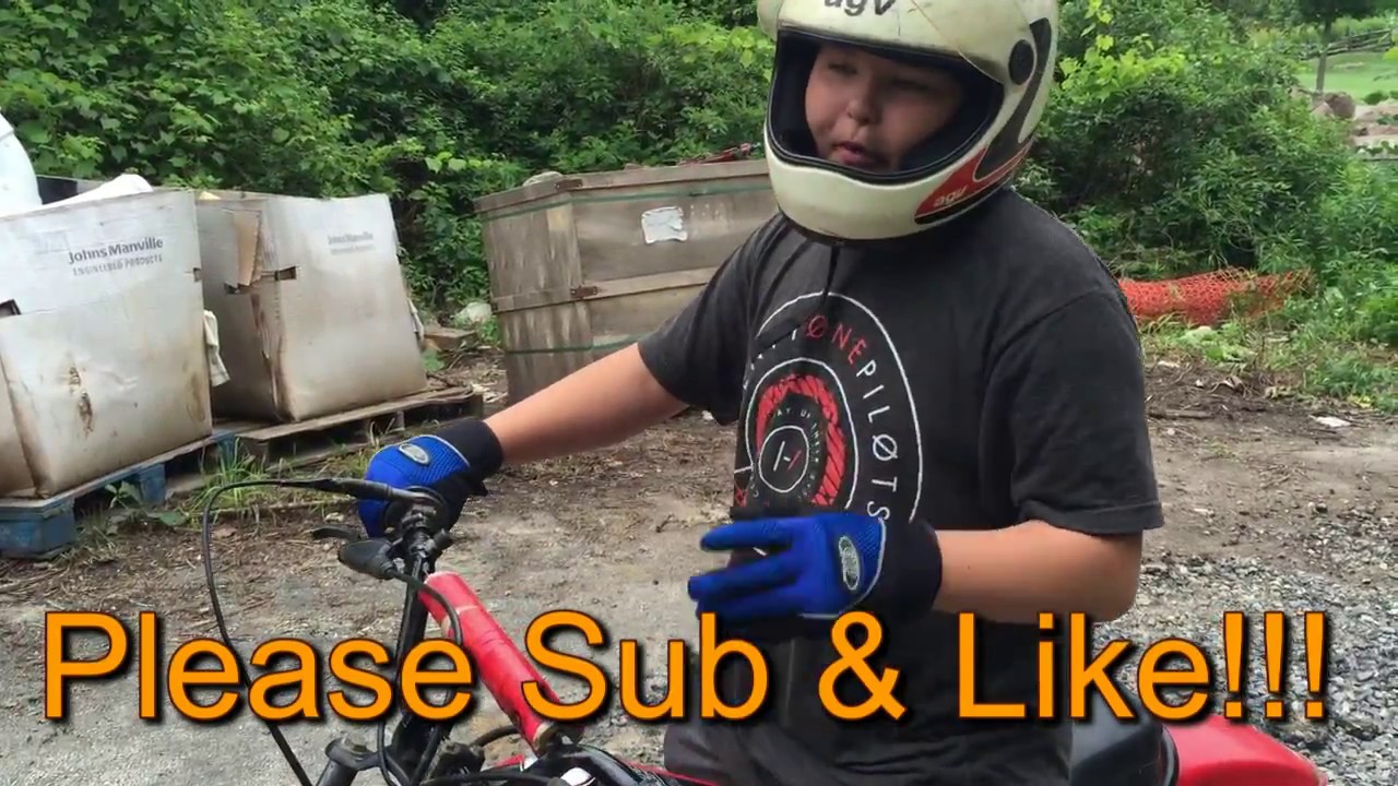 1986 Honda XR80 Dirt Bike - YouTube