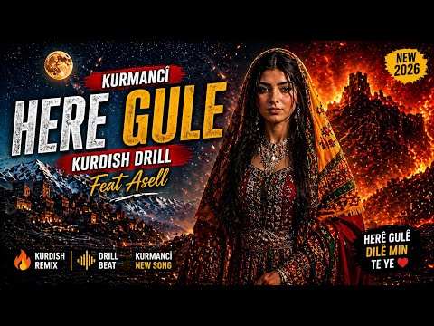 Kurmancî Here Gule - Kurdish Drill Remix / Feat Asell | Here Gule / گوله كورمانجي هه‌ره‌ گول HD