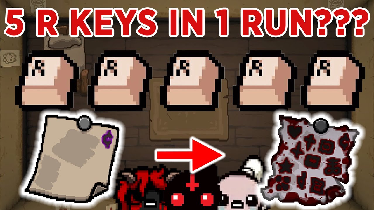 5 R KEYS IN 1 RUN??? - YouTube
