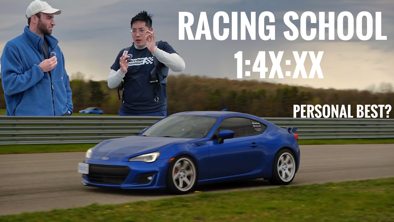 Become a faster driver! - Racing School with Subaru BRZ Track Car - YouTube