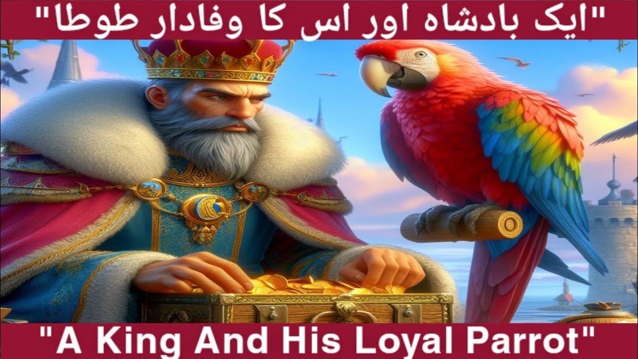 ایک بادشاہ اور اس کا وفادار طوطا| A king and his loyal parrot|Animated ...