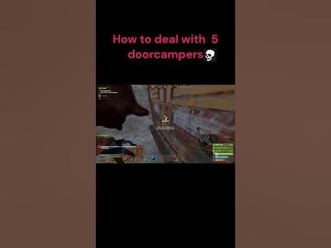 Deal With Doorcampers #Rust #rustgame #rustconsole #rustgameplay #rustclips #rustclip # ...