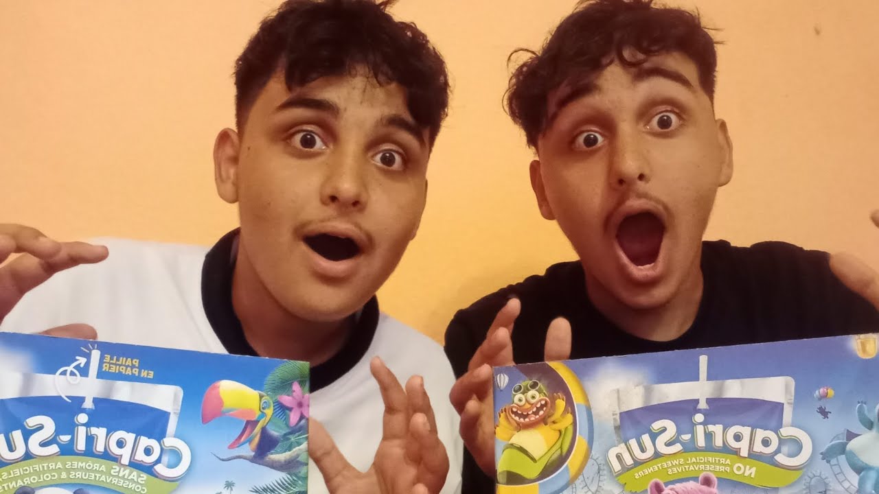 CAPRI SUN CHALLENGE!!! / Broskie TV - YouTube