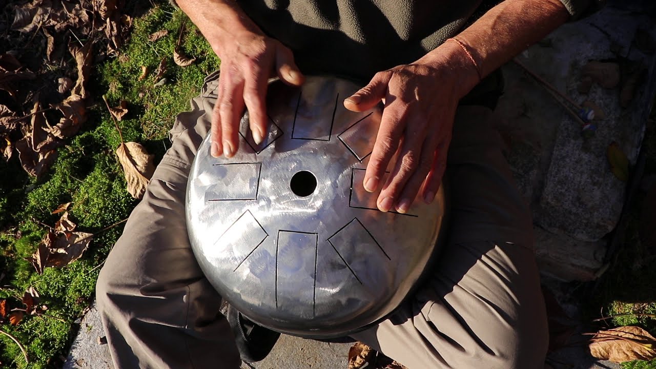 DOPPELSEITIGE Zungentrommel /Tongue Drum/Steel Drum *Magic*Upcycling ...