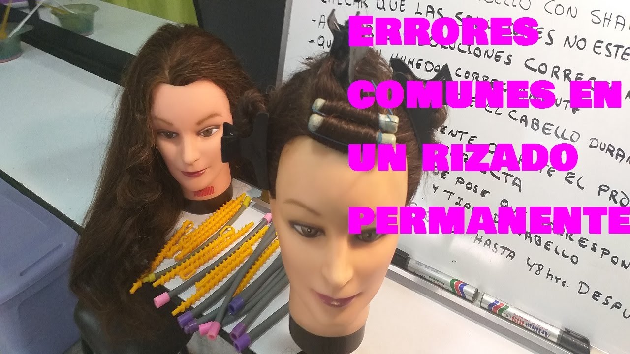 Rizado permanente errores comunes + como corregirlos y tener éxito ...