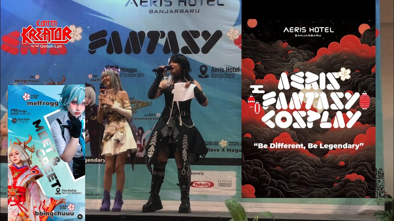 Melfrogg & Bbingchuuu at Aeris Fantasy Cosplay - YouTube