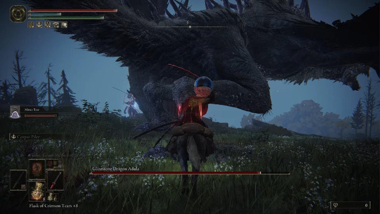Glintstone Dragon Adula - Elden Ring - YouTube