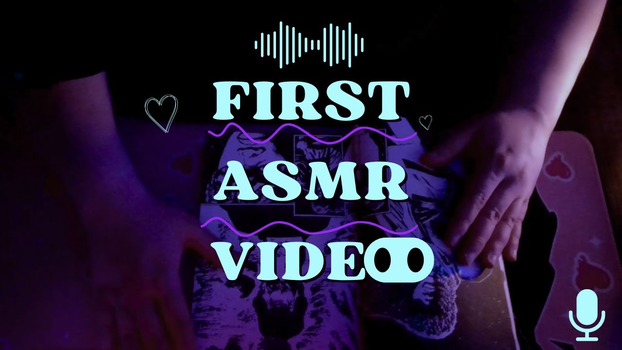 My first ASMR video - YouTube