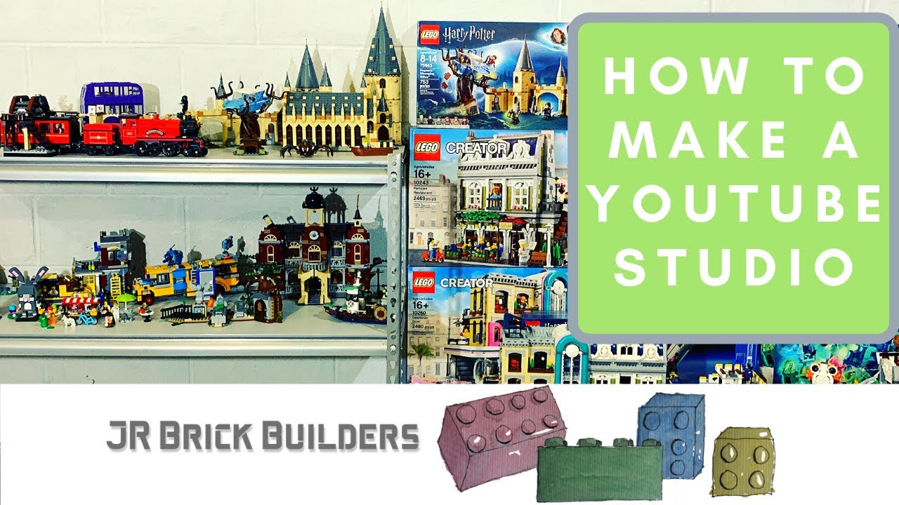 YouTube From Home! Making a YouTube studio in your house. - YouTube