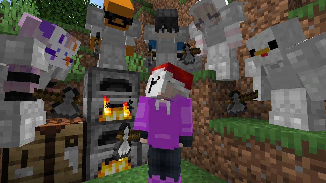 Minecraft Speedrunner VS 5 Hunters - YouTube