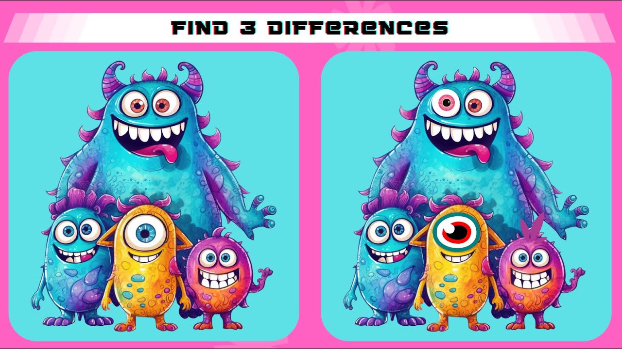 [Spot the difference] Find the differences in 90seconds. - YouTube