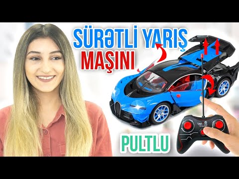 Uşaqların Sevimli Maşını - Pultlu Və Sürətli Yarış Maşını - Qapıları Açılır