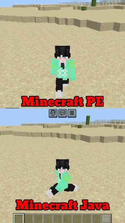 Minecraft pe vs Java edition #shorts #minecraft - YouTube