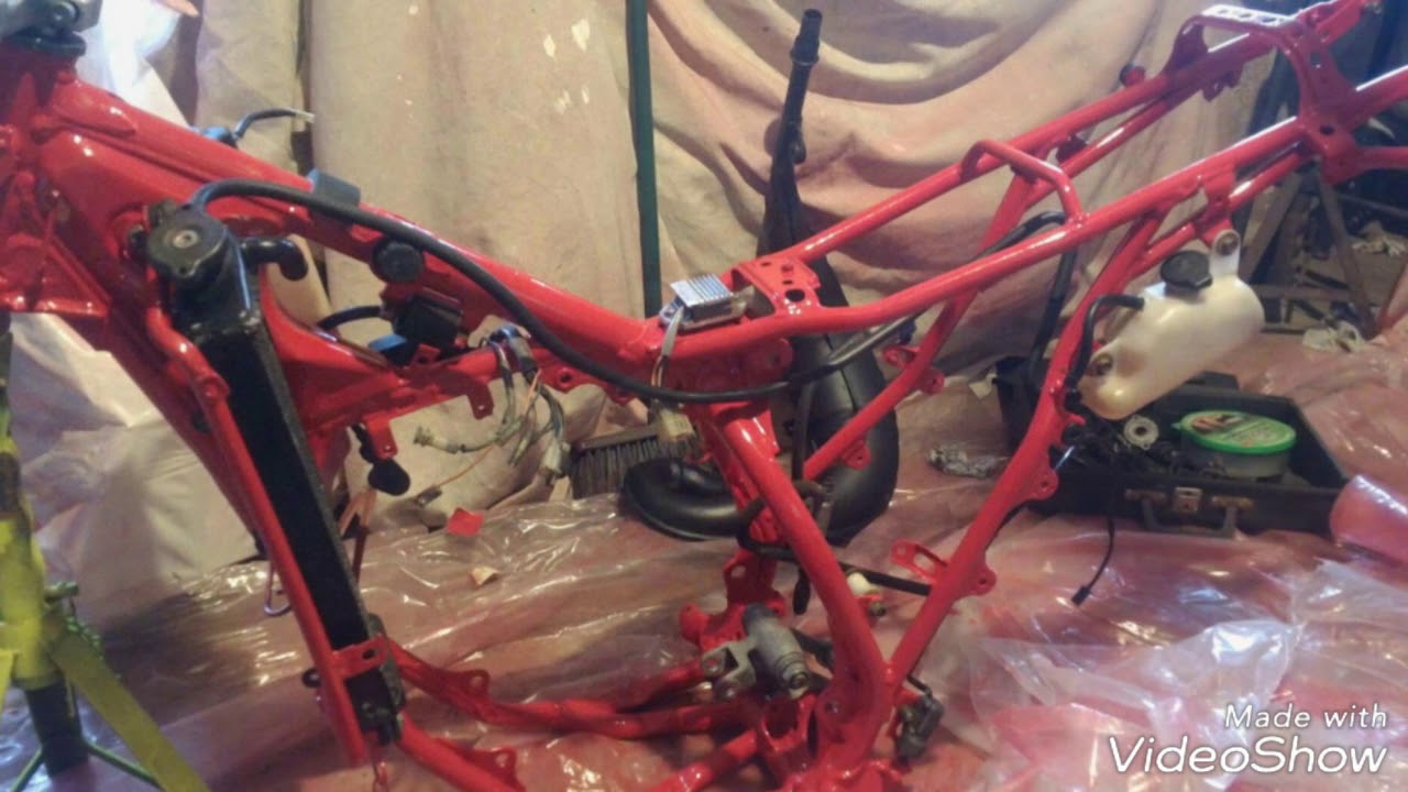 Yamaha DT 125 r custom rebuild! - YouTube