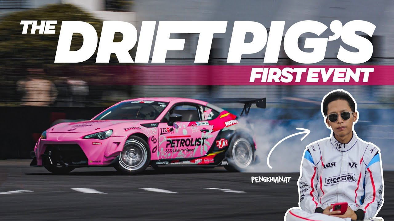The Drift Pig A.K.A Babi Ngepotnya Dipo Turun IDS Rd. 5 | Ziko ...