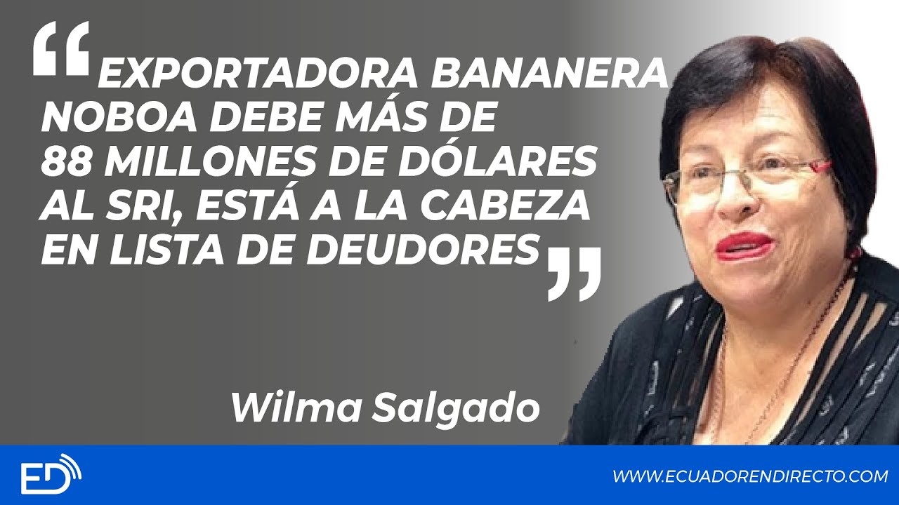 "Exportadora BANANERA NOBOA debe más de 88 MILLONES al SRI, está a la ...