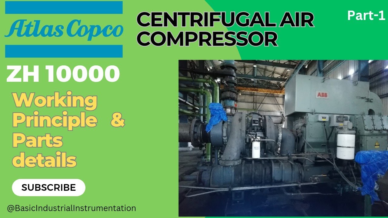 Atlas Copco air Compressor ZH10000 Explain | Working & Parts Details # ...