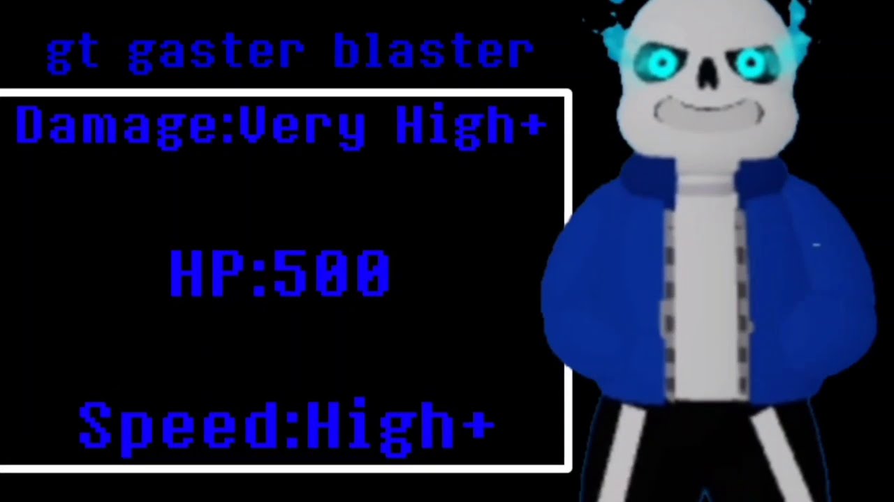 GT gaster blaster Gaster blaster battles [inksans533] - YouTube