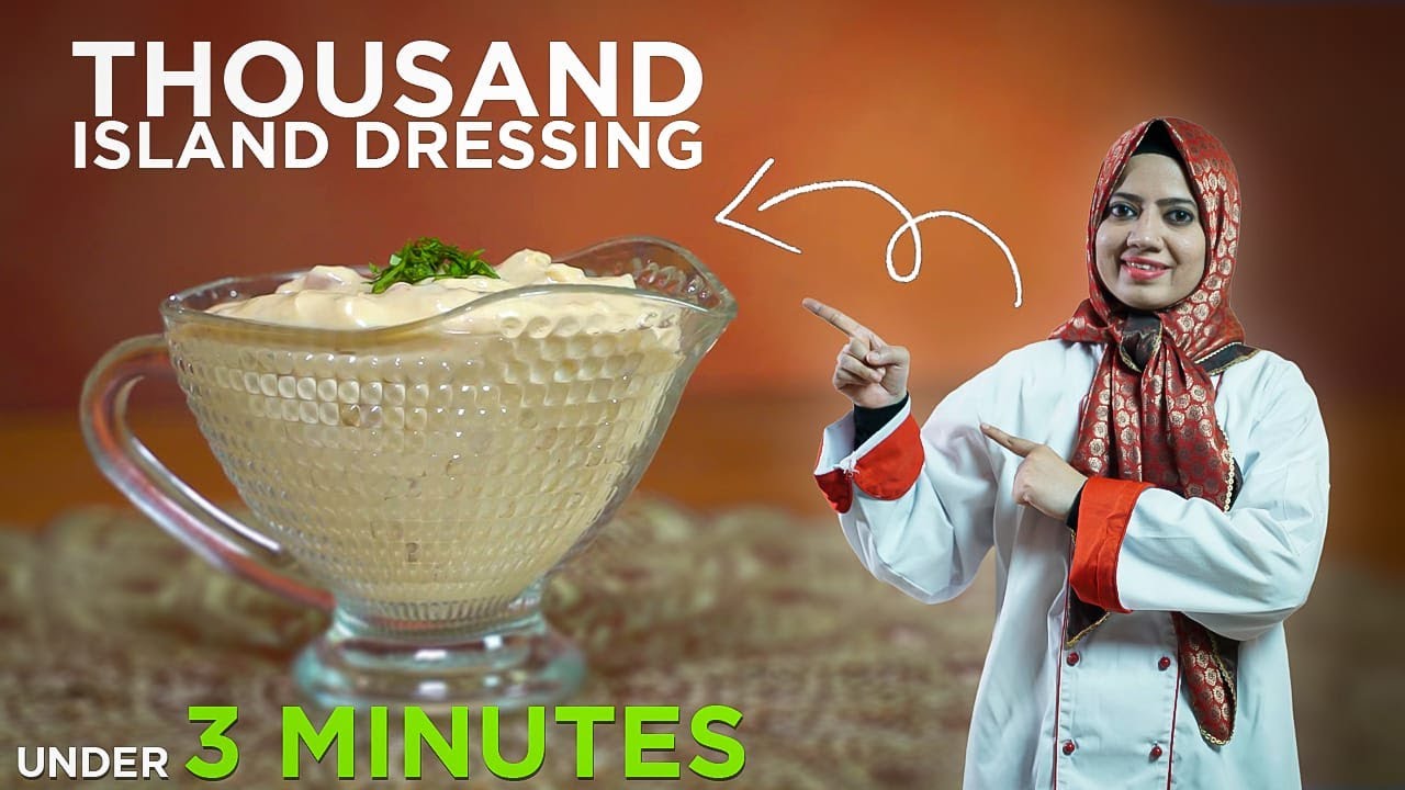 Thousand Island Dressing Recipe | How to make salad dressing | Master ...