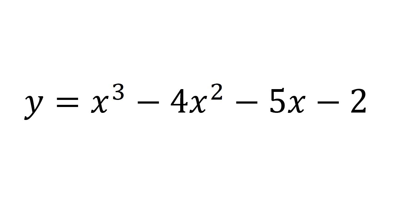 y X 3 4x 2 5x 2 YouTube y-x-3-4x-2-5x-2-youtube