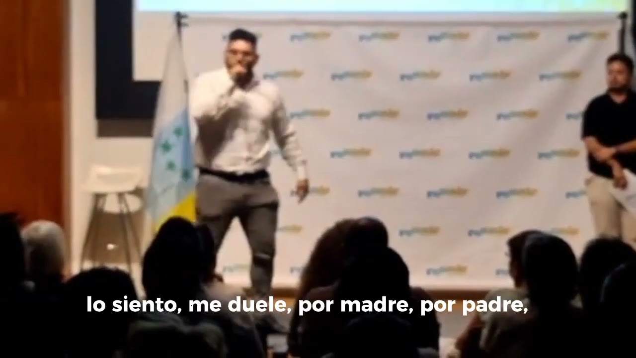 Rap de Cristian Perdomo Vega. Acto de presentación 8 de octubre de 2022 ...