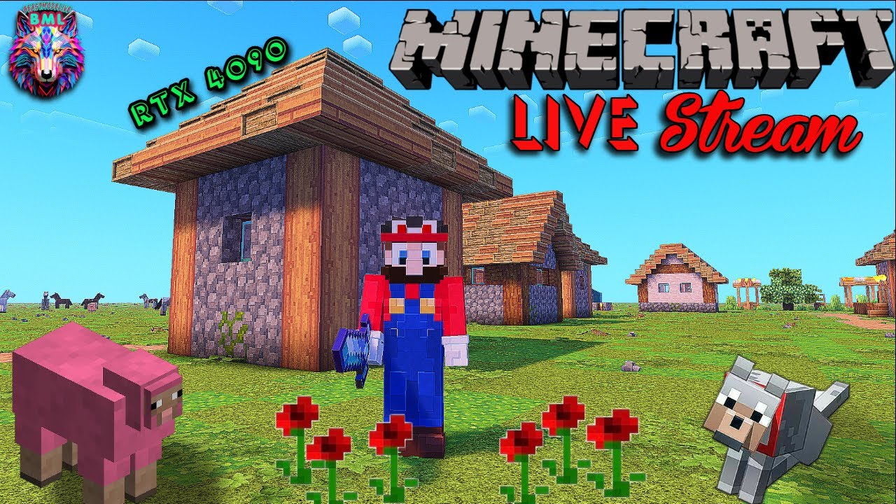 MINECRAFT SURVIVAL Vertical Live Stream On RTX 4090 PC - Noob To Pro ...