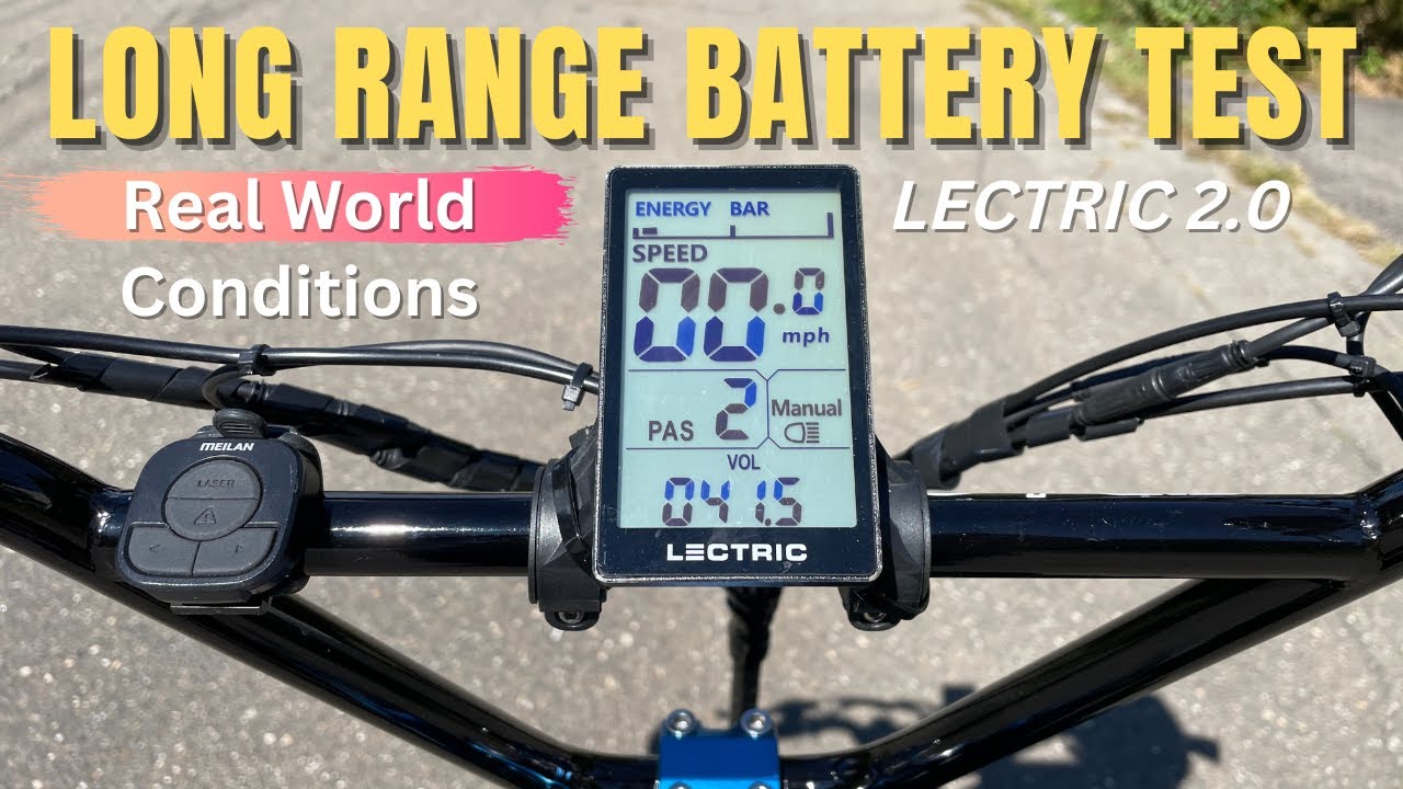 Lectric Range Test - 14AH Battery - Real World Conditions - YouTube