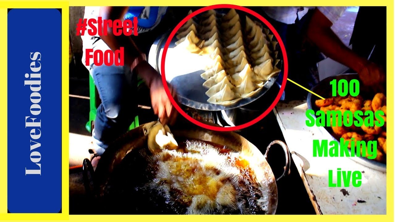 How To Make Samosa |100 Samosas Making Live।Samosa Recipe | Perfect ...
