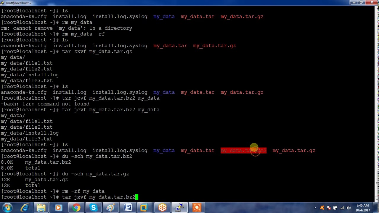 Compression and Extraction - Linux Basics For Hadoop Administrators ...