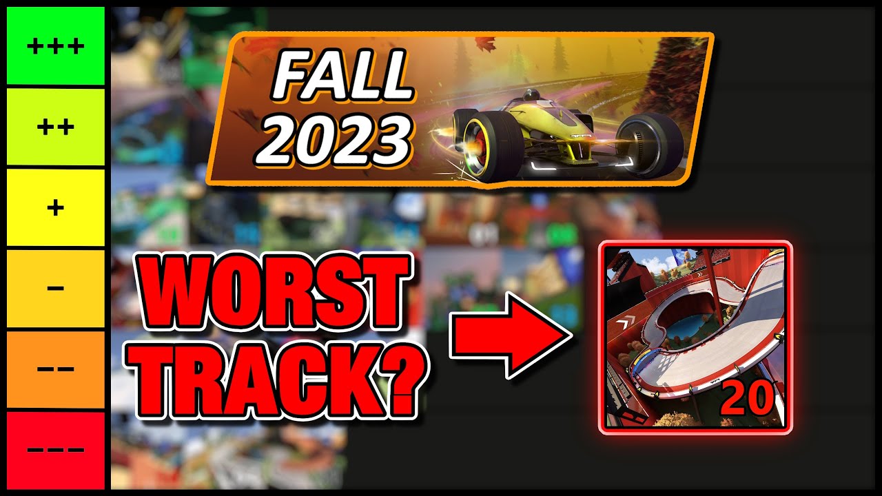 Ranking Every Fall 2023 Trackmania Track - YouTube